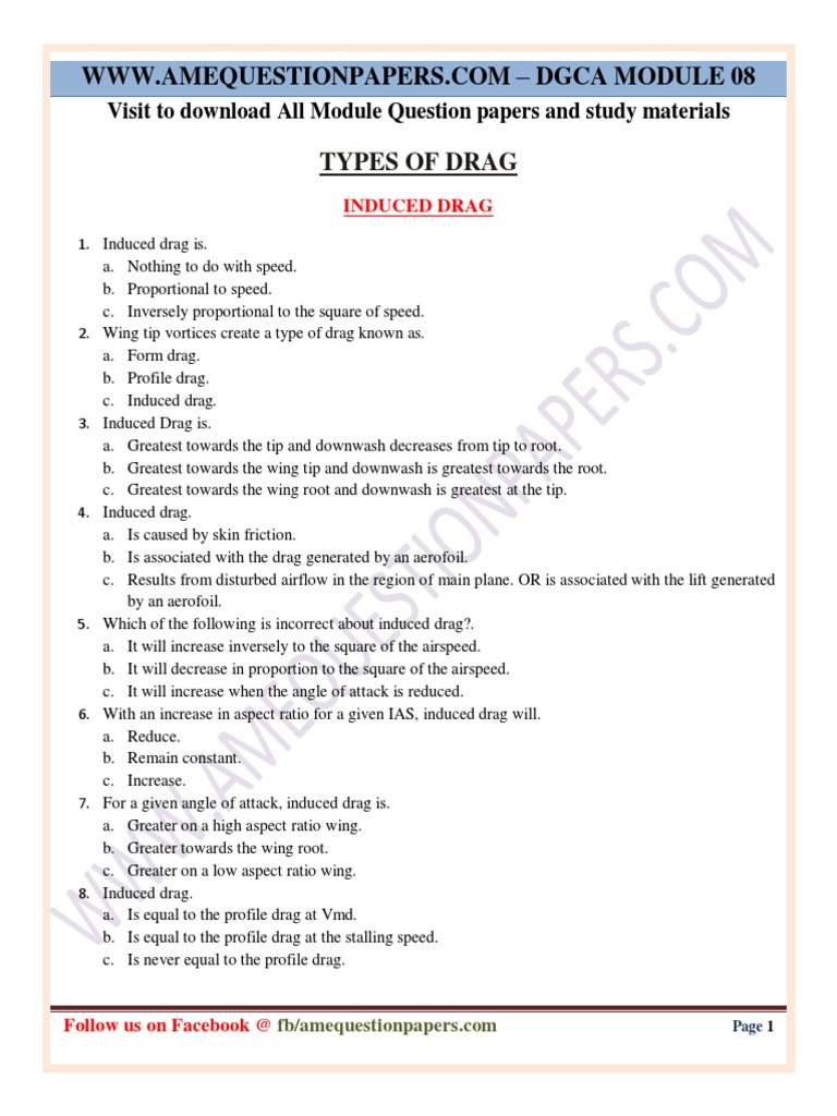 Drag | PDF | Drag (Physics) | Lift (Force)