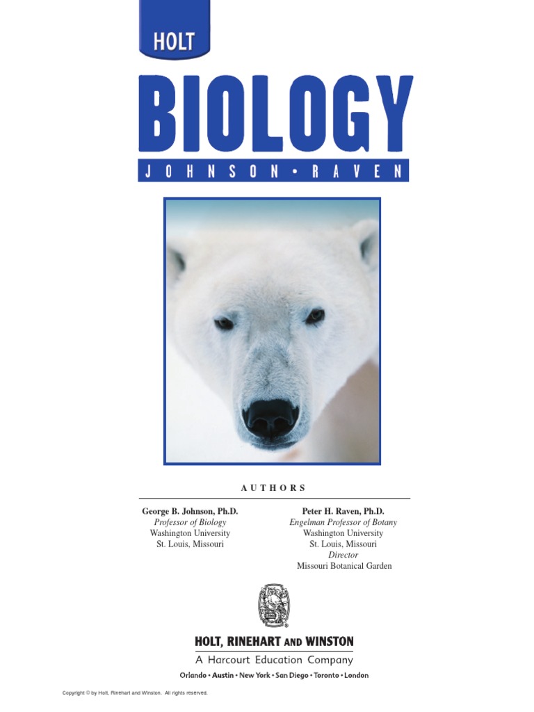 Holt Biology | PDF | Genetics | Sexual Reproduction