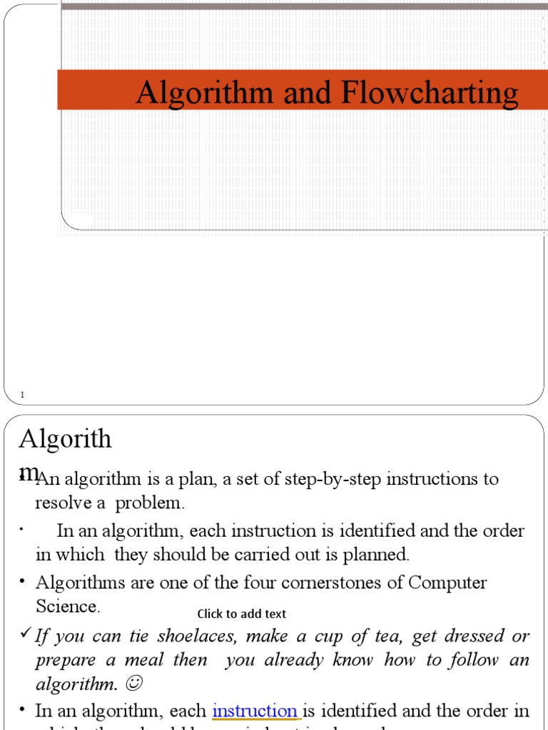 Algorithm and Flowcharting | PDF | Algorithms | Cakes