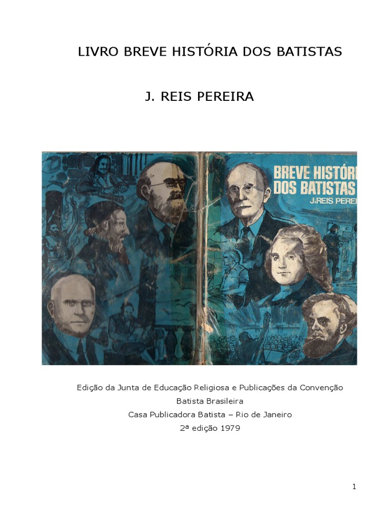 Uma Breve Historia Dos - Batistas | PDF | História do cristianismo | Igreja católica