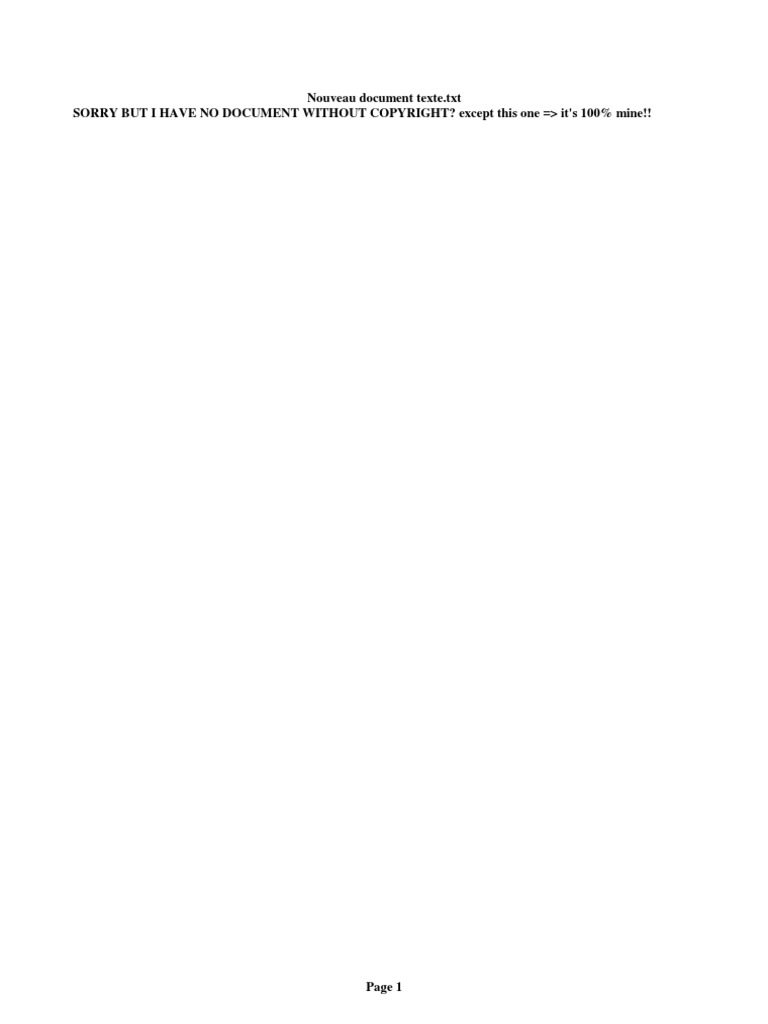 Original Copyright-Free Text Document | PDF