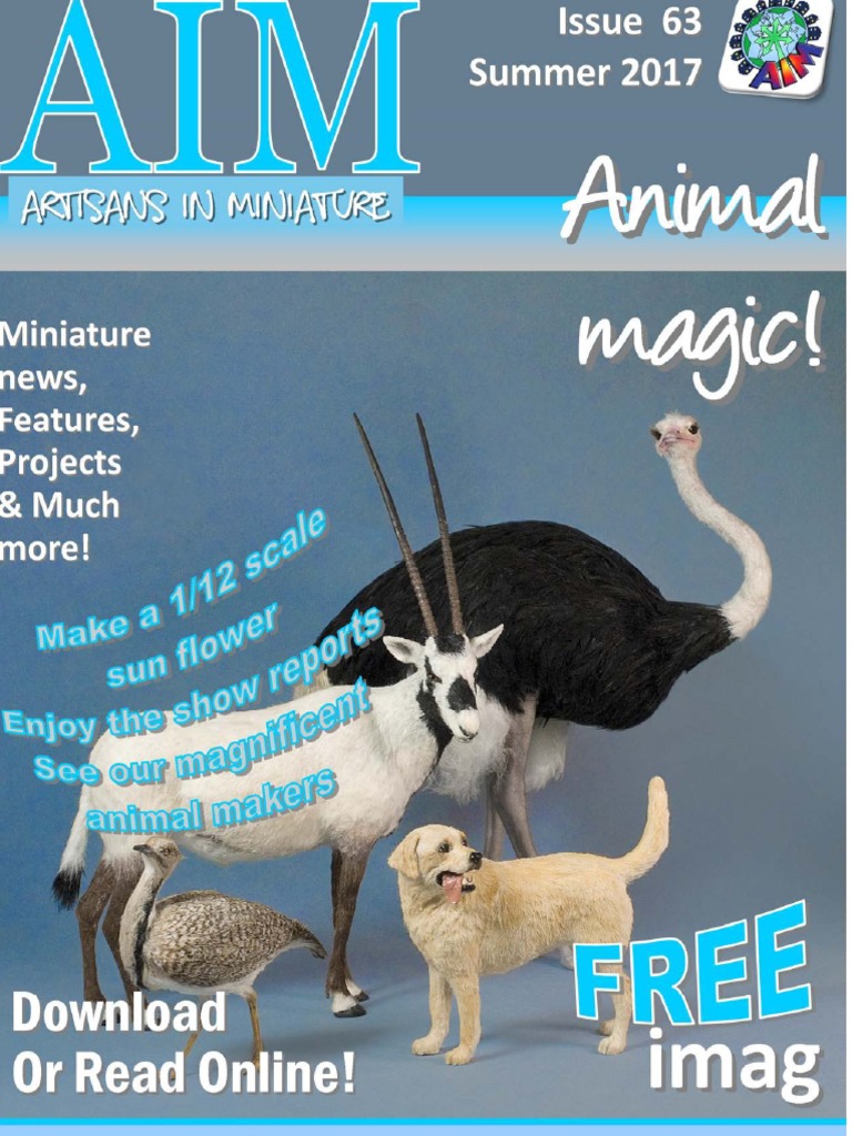 Artisans in Miniature Magazine-AIM-Imag-Issue-63 | PDF | Dolls | Toys