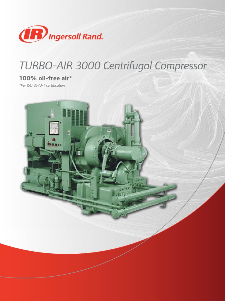 TURBO-AIR 3000 Centrifugal Compressor | PDF | Mechanical Engineering ...