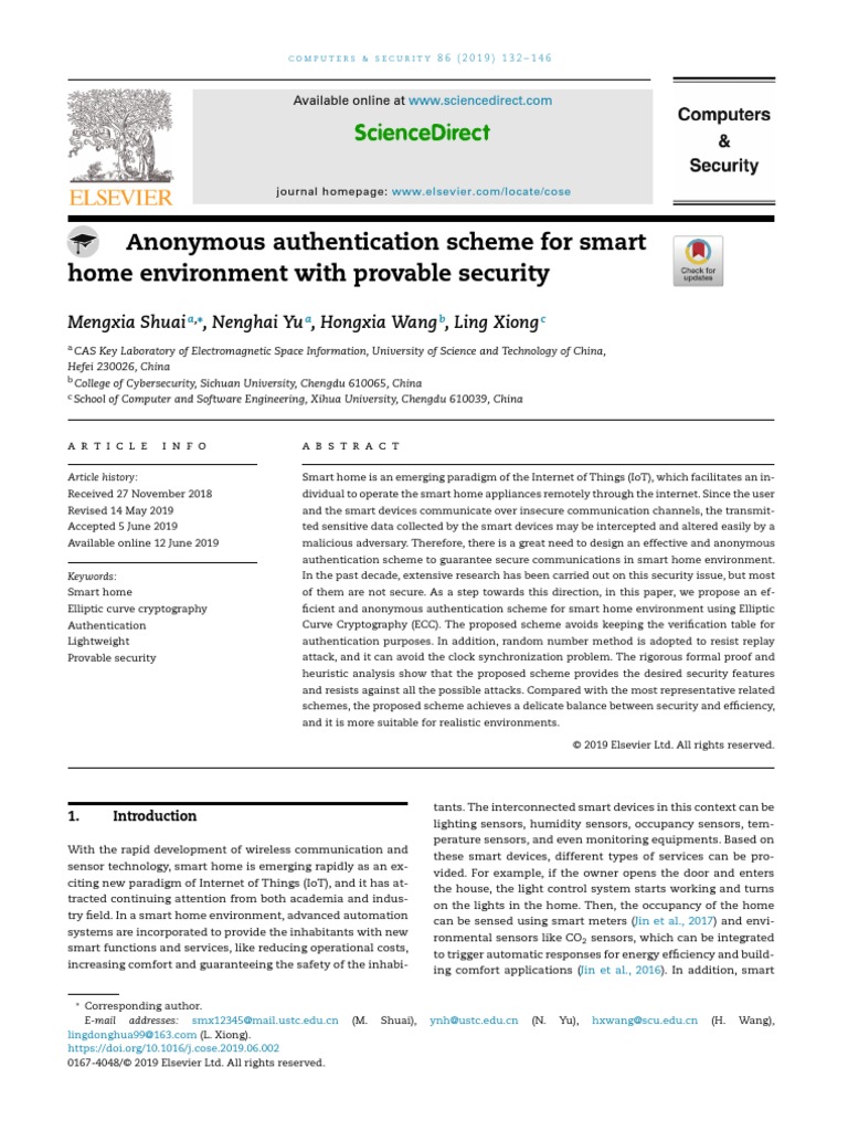 Anonymous Authentication Scheme For Smart Download Free Pdf