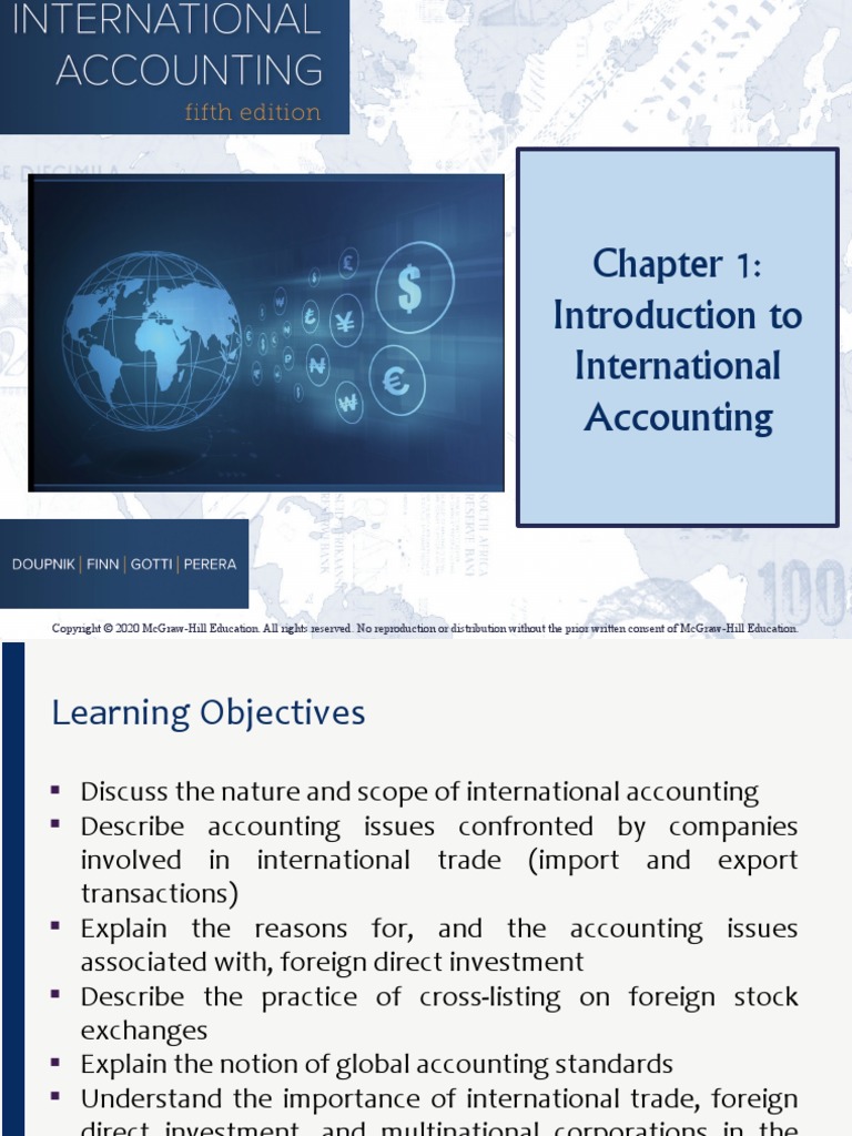 Chapter 1 Introduction To International Accounting | PDF | Option ...