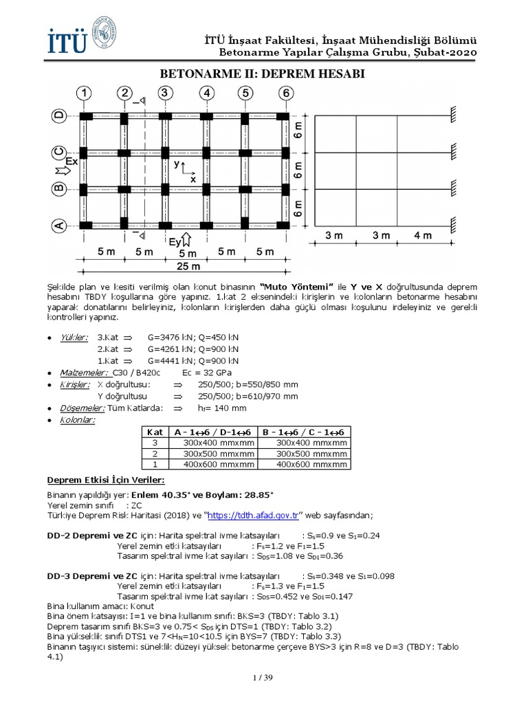 D05u Deprem 2020 | PDF