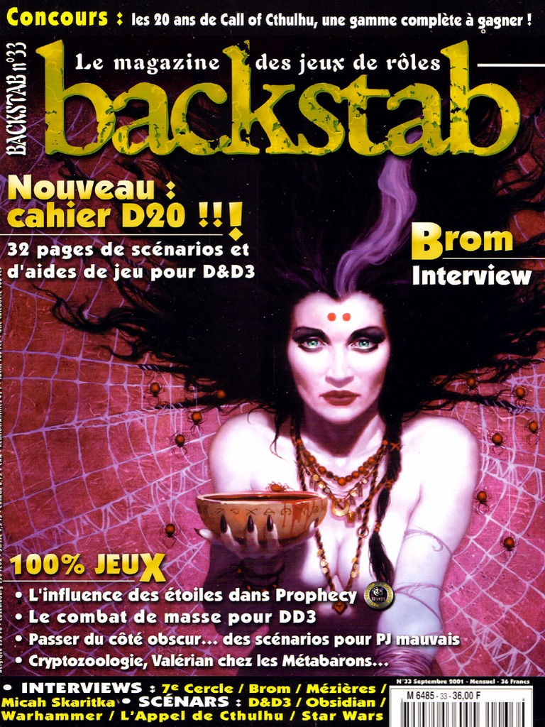 Backstab 33 | PDF