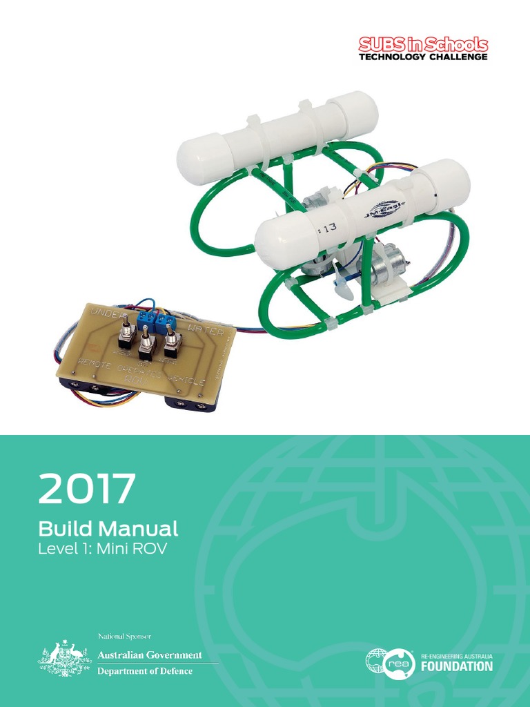Mini ROV Build Manual 2017 | PDF | Printed Circuit Board | Buoyancy