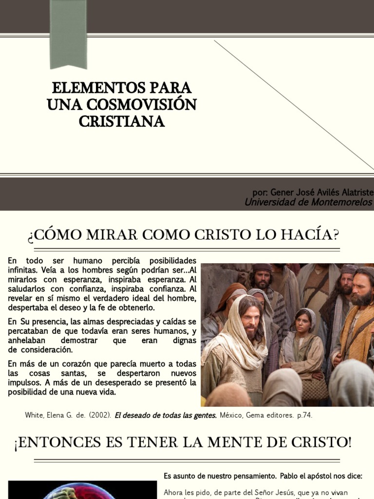 Elementos para Una Cosmovisión Cristiana | PDF | Verdad | Metafísica Elementos para Una Cosmovisión Cristiana | PDF | Verdad | Metafísica
