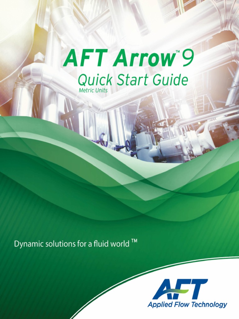 AFT Arrow 9 Quickstart Metric | PDF | Fluid Dynamics | Gases