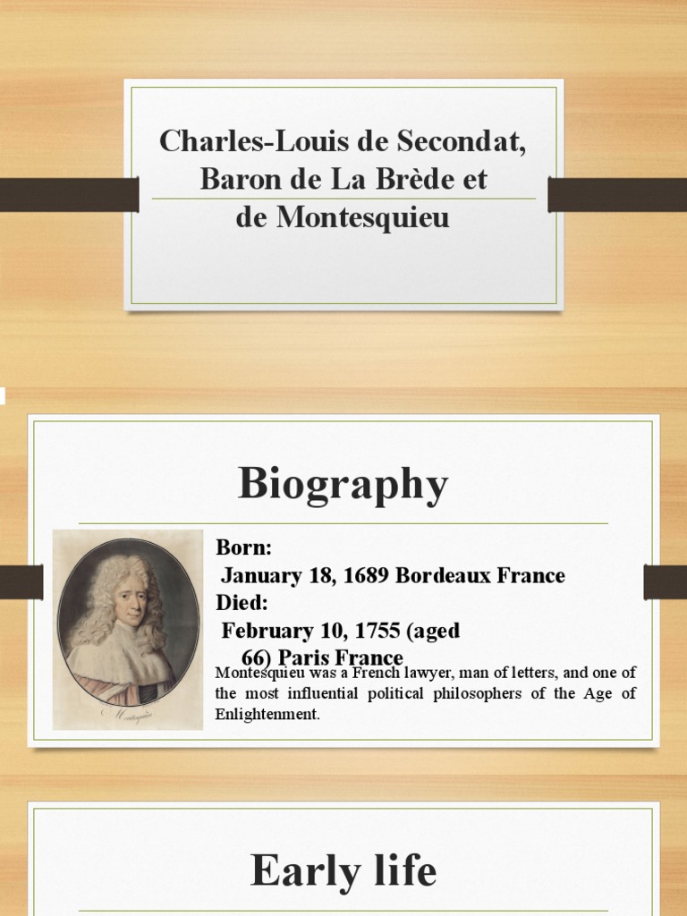 Montesquieu | PDF
