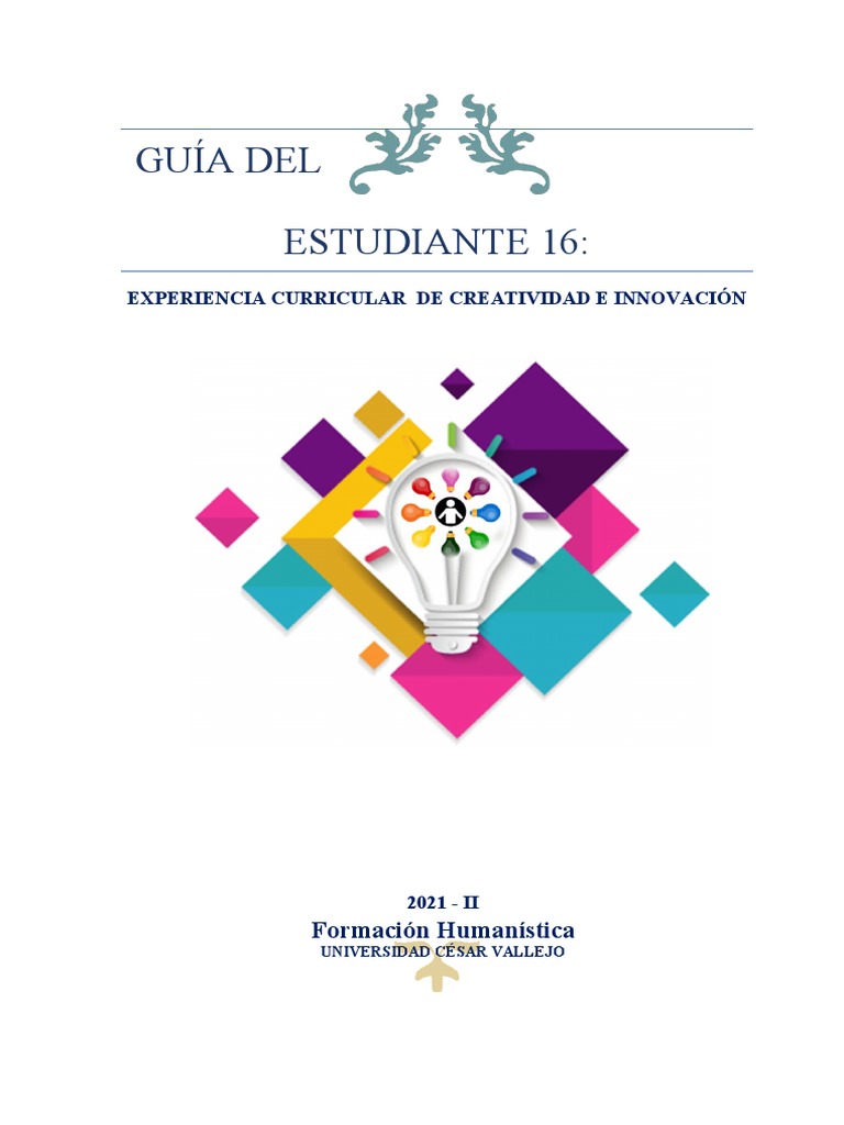 Guía de Estudiante 16 | PDF | Creatividad | Innovación