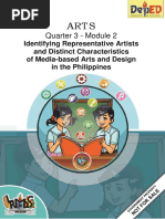 3rd Quarter Arts (Film) Grade 10 | PDF | Cinematography | Entertainment