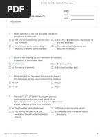 Photoelectron Spectroscopy Worksheet-KEY | PDF | Electron Configuration ...