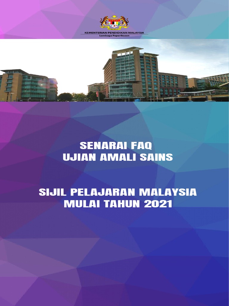 Panduan Ujian Amali Sains SPM 2021 | PDF
