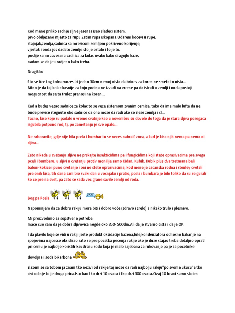 BIBLIJA Za Proizvodnju I Pecenje Rakije | PDF