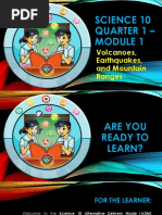 Science 10 Q1 Module 3 | PDF | Plate Tectonics | Volcano