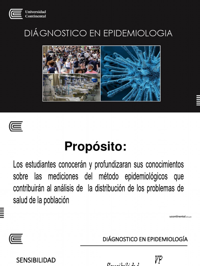 Diagnostico en Epidemiológia | PDF | Diagnostico medico | Cuidado de la salud
