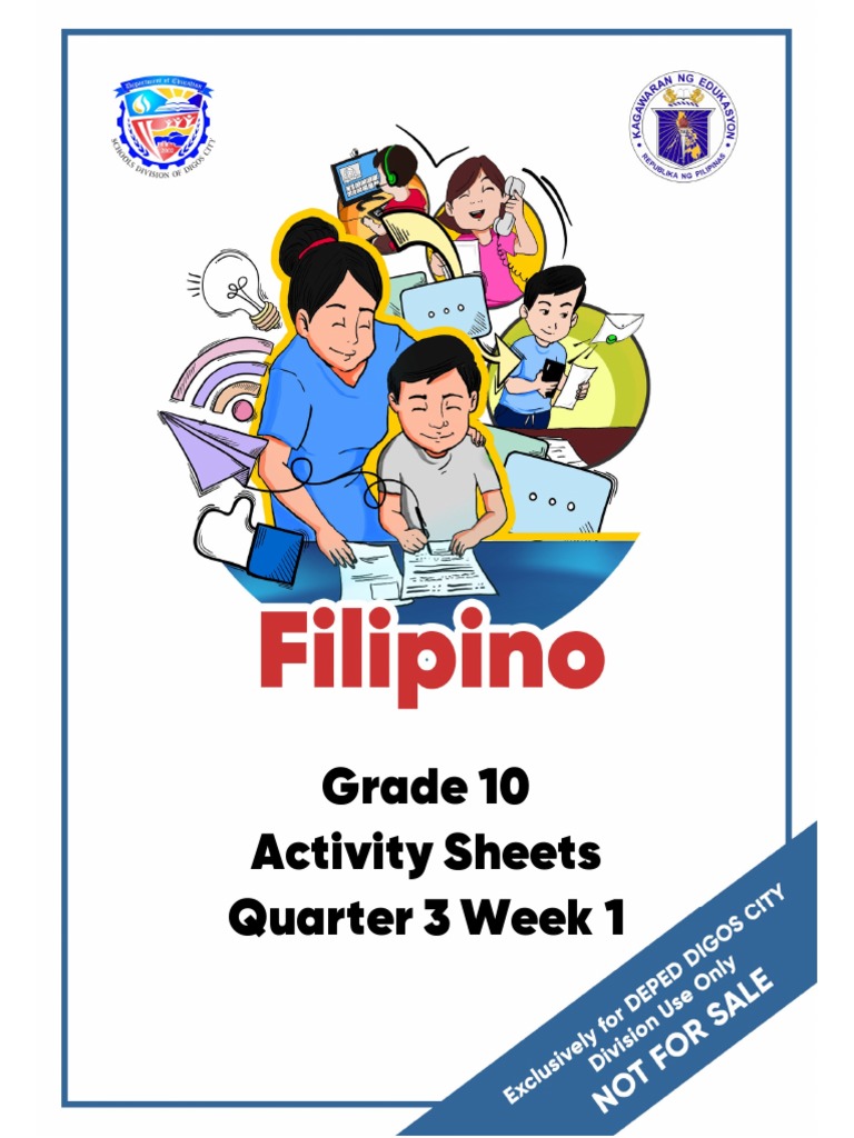 Filipino 10 Q3 W1 Fillable Ardel Aballe | PDF