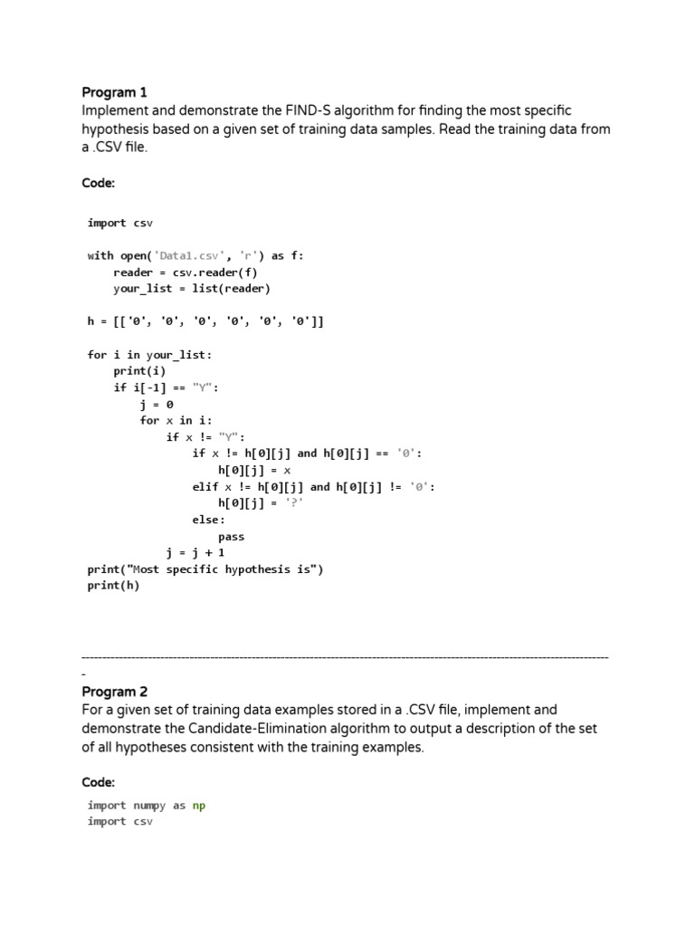 'Data1.csv' 'R': For I in Your - List | PDF | Statistical ...