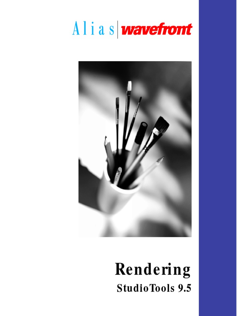 Alias - Wavefront Rendering | PDF | Rendering (Computer Graphics) | Window (Computing)