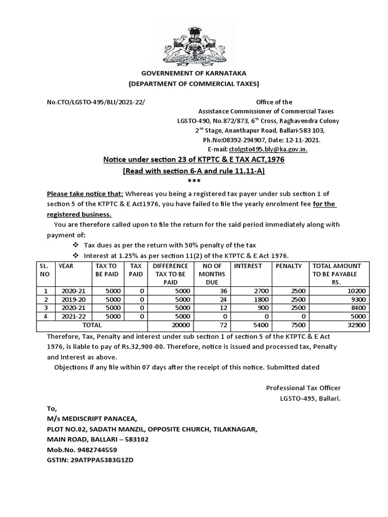 Governement of Karnataka | PDF | Taxes | Economies