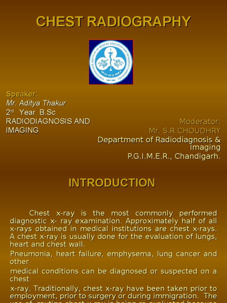 Chest Radiography | PDF | Thorax | Lung