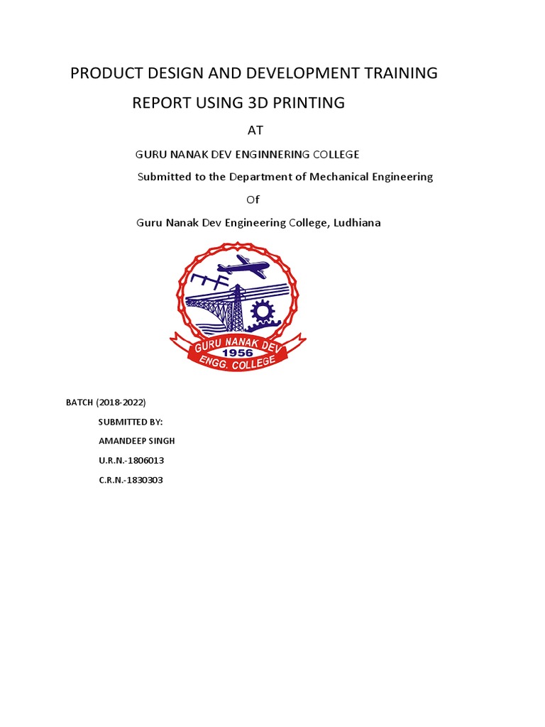Product Design and Development Training | PDF | 3 D Modeling | 3 D ...