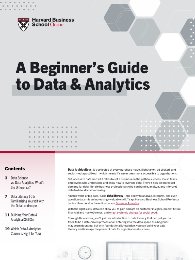 A Beginners Guide To Data and Analytics | PDF | Analytics | Data Analysis
