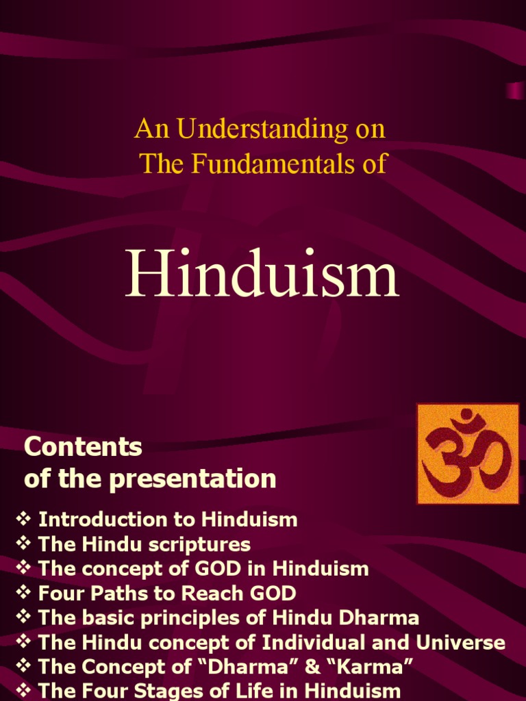 The Fundamentals of Hinduism | PDF | Brahman | Moksha