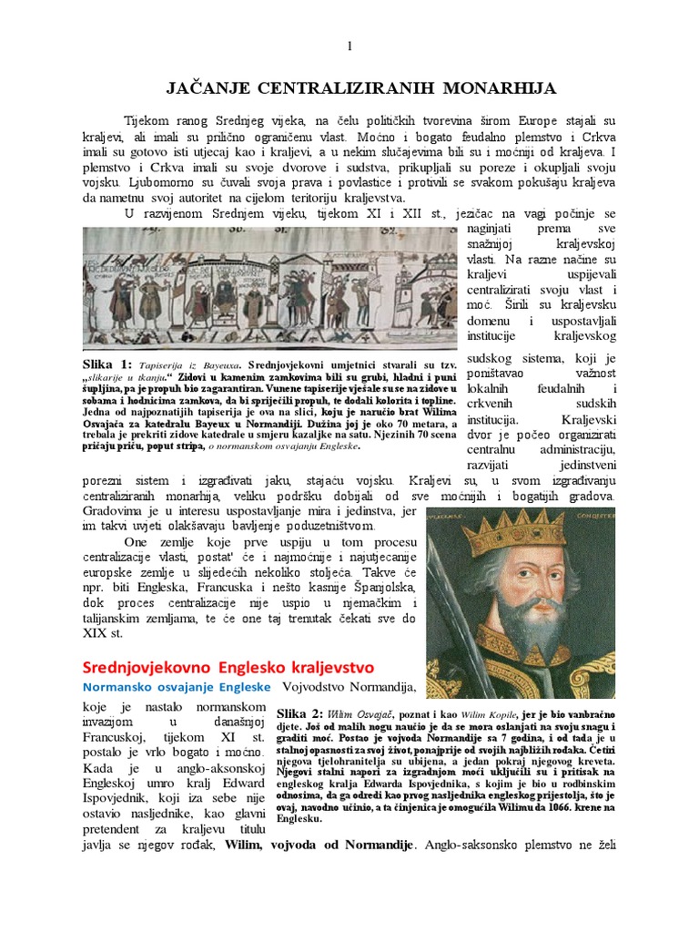Lekcija 14 - Engleska I Francuska U Srednjem Vijeku | PDF