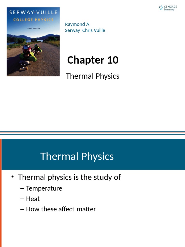 Thermal Physics Overview and Concepts | PDF | Temperature | Gases