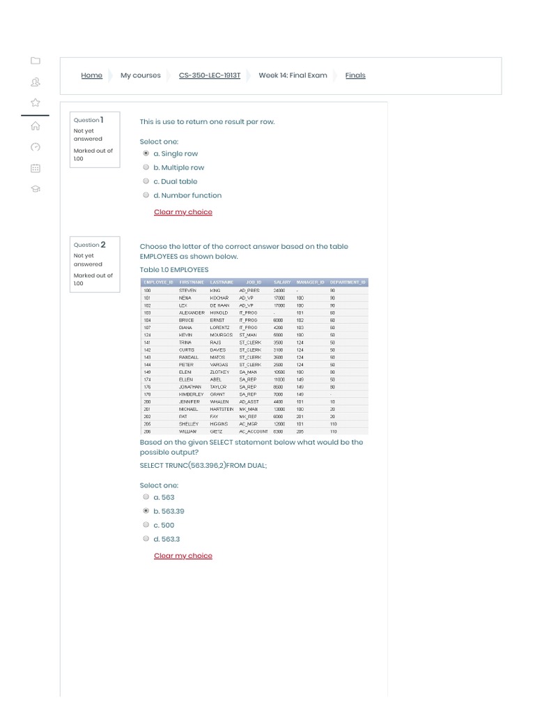 Toaz - Info Dbms Finals 42pdf PR | PDF | Career & Growth | Teaching Methods & Materials