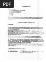 Goodenough Scoring Template | PDF