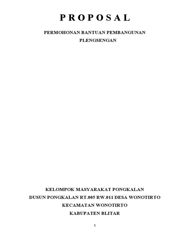 Pokmas Sumber Wungu | PDF