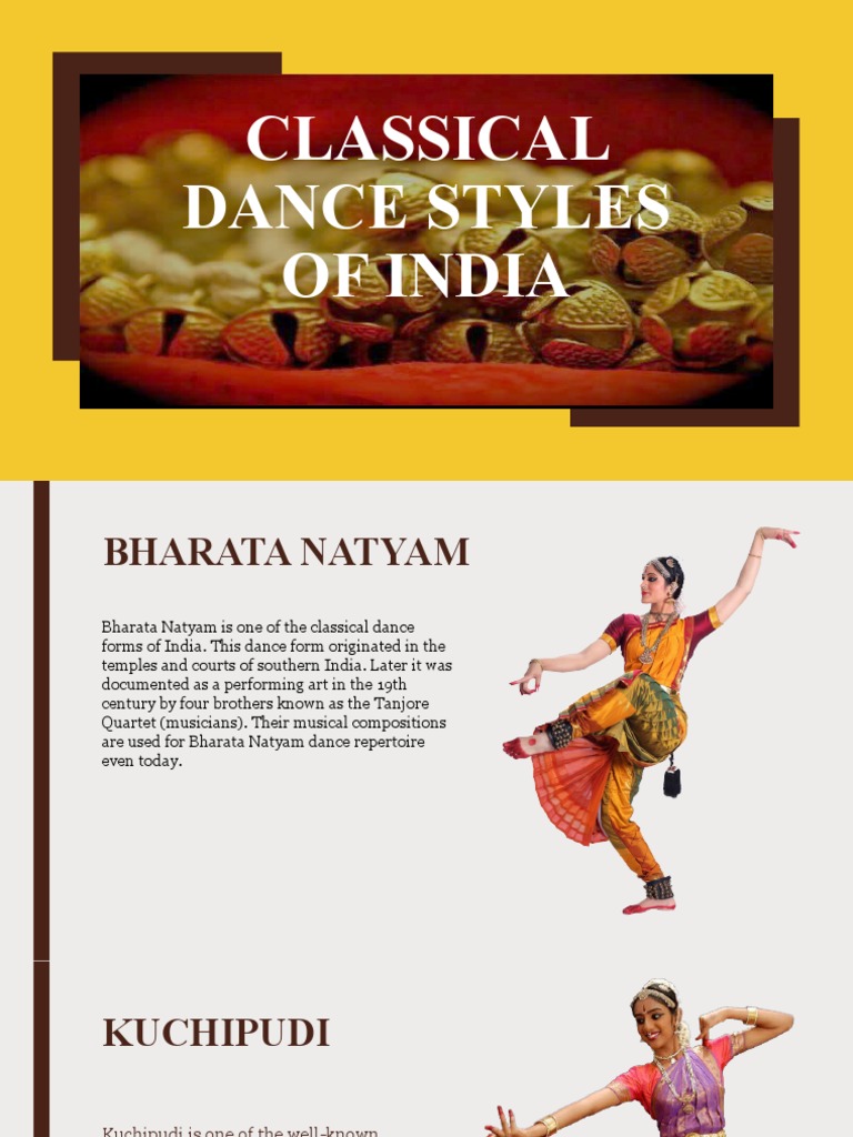 Classical Dance Styles of India | PDF | Dances | Performing Arts