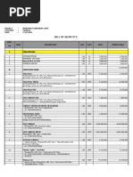 Contoh RAB Desain Interior | PDF