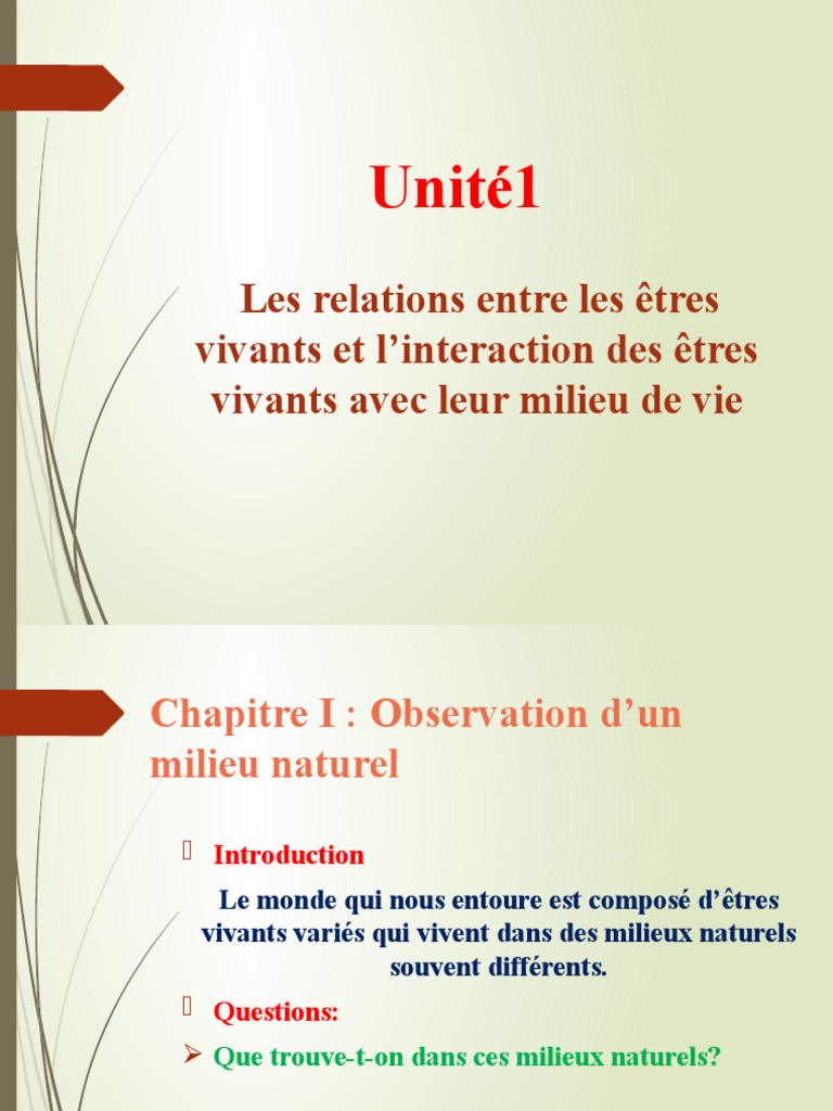 Cours 1AC | PDF | Cellule (Biologie) | Cytoplasme