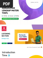Rangkuman Lengkap Materi TOEFL (Basic Level) | PDF