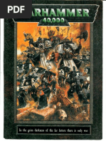 Warhammer-40-000-Rulebook-3rd Eng | PDF