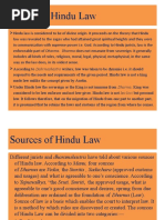 Sources of Hindu Law | PDF | Vedas | Supreme Courts