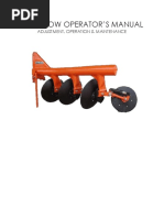 Disc Plough:: Lesson 10. Disc plough: standard and vertical ; principle ...