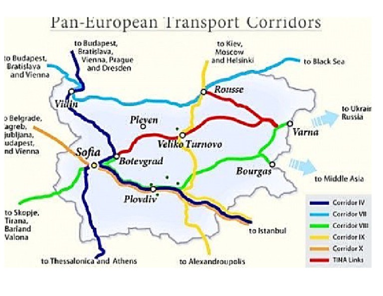 Harta Autostrazi Bulgaria 2020 | PDF