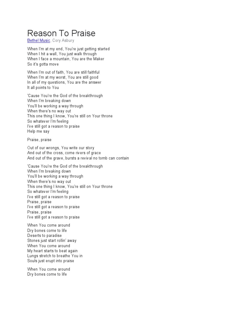 Christian Music Lyrics | Download Free PDF | Religious Belief And Doctrine