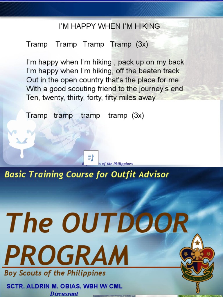 Session 18 - OA-The Outdoor Program-Revised | PDF | Scouting | Camping