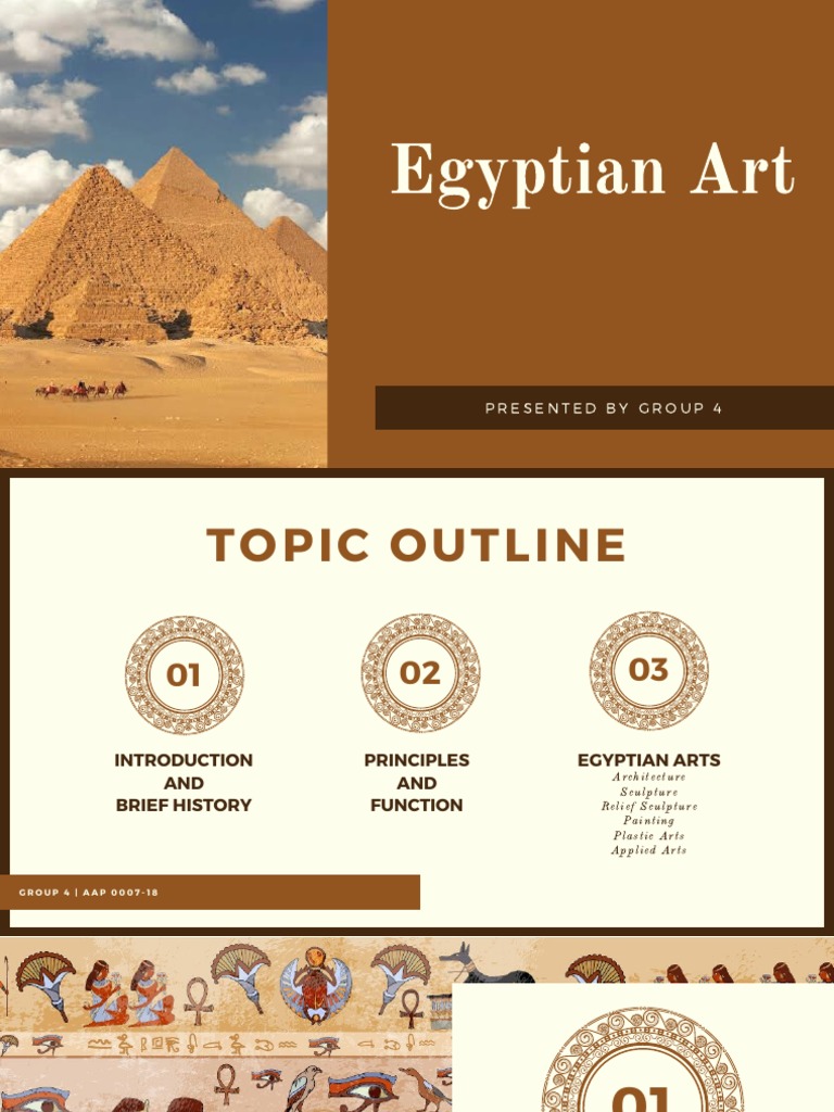 Egyptian Art - Group 4 | PDF | Ancient Egypt | Pyramid