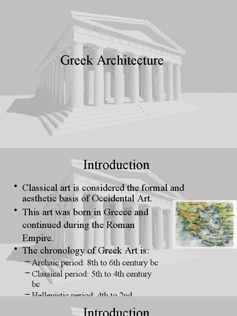 Introduction About Greek | PDF | Column | Ancient Greece