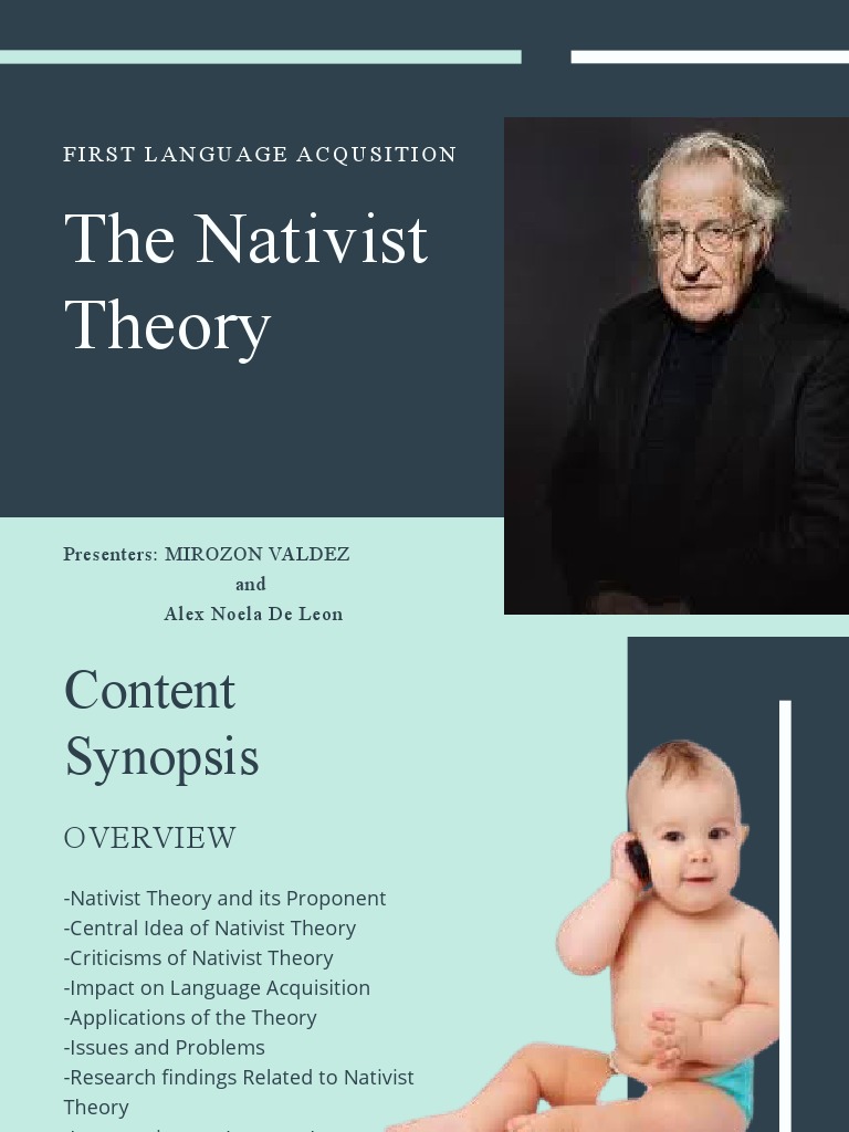 Nativist Theory Presented by Valdez and de Leon | PDF | Language ...