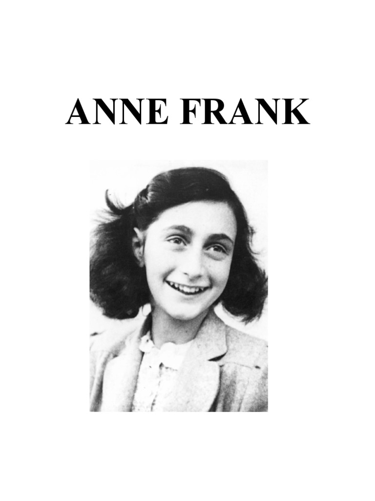 Anne Frank | PDF | Anne Frank | Nazi Germany