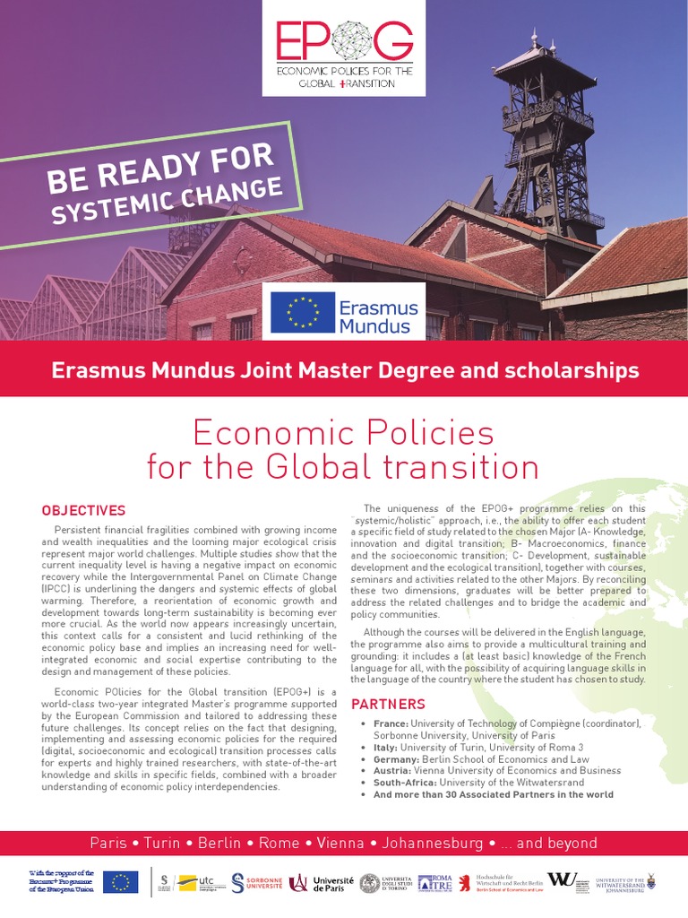 EPOG Leaflet v2019 | PDF | Sustainability | University